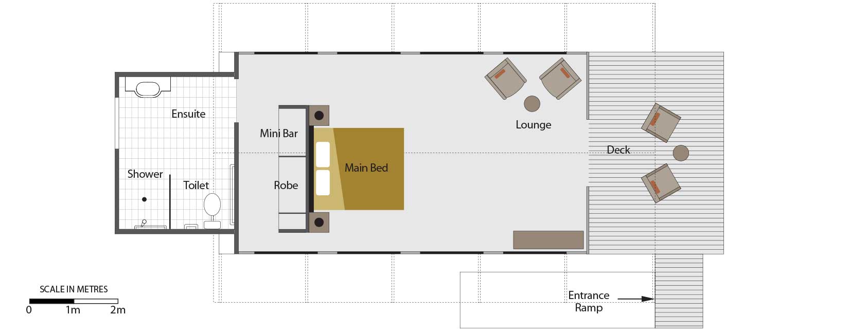 Brisbane Winery Accommodation - Accessible Pavilion – Sirromet