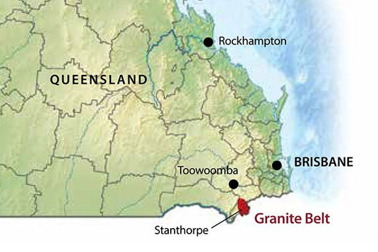 Granite Belt Vineyards | Sirromet